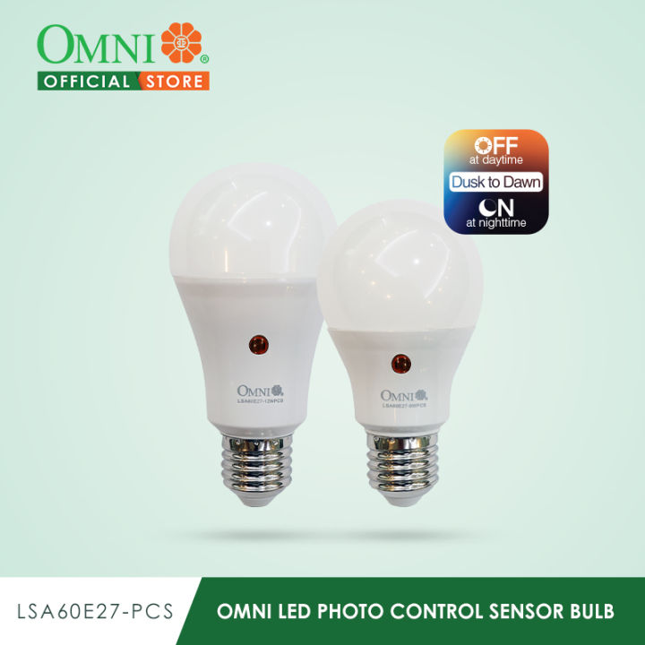 OMNI LED Photo Control Sensor Bulb - LSA60E27 | Lazada PH