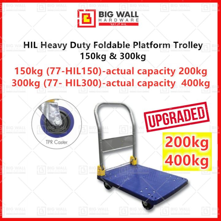 Heavy Duty Foldable Platform Trolley Hand Truck 77-HIL150 150kgs / 77 ...