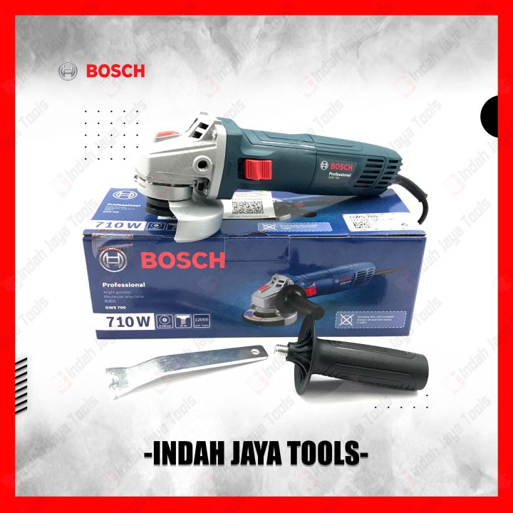 BOSCH GWS 700 Mesin Gerinda Tangan 4 Inch - Gurinda Angle Disc Grinder ...