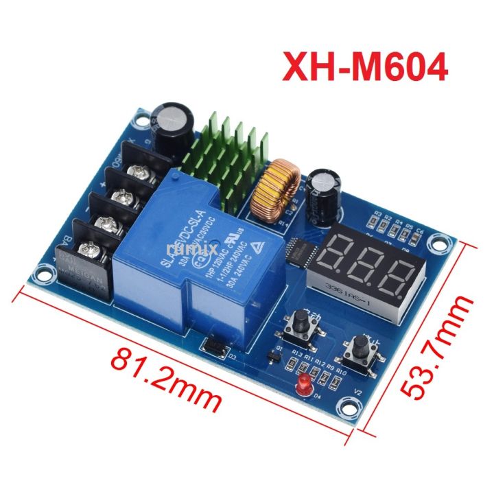 Low Voltage Disconnect Baterai Battery Charging Control Module M604 ...