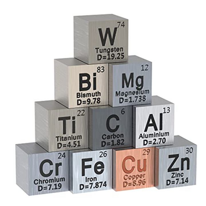 10 Piece Elements-Cubes - Density-Cube Set As Shown 0.39 Inch/10 mm for ...