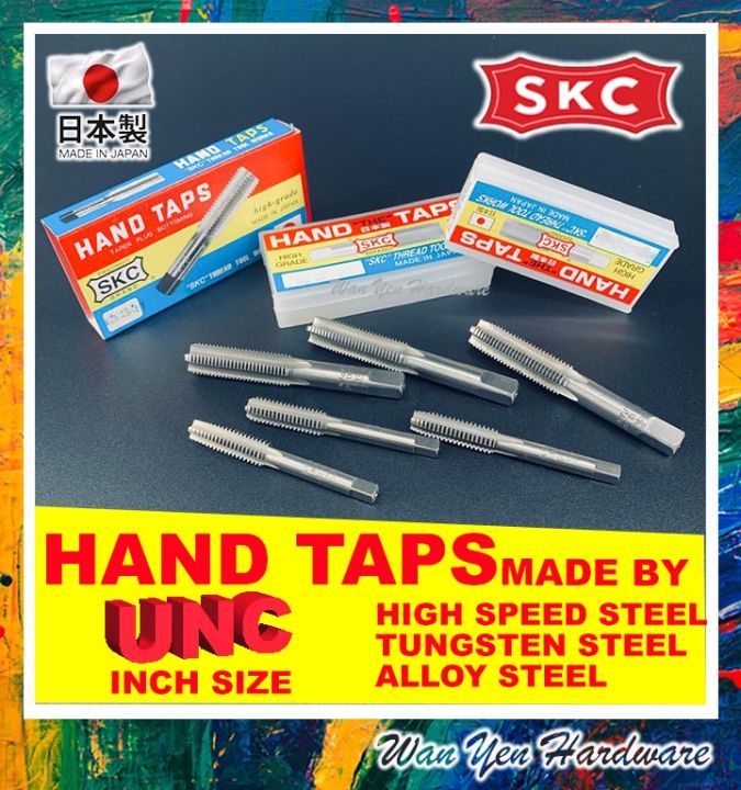 100% Original Made in Japan 🇯🇵 1/4" ~ 1" UNF SKC Hand Tap 3pcs Set ...