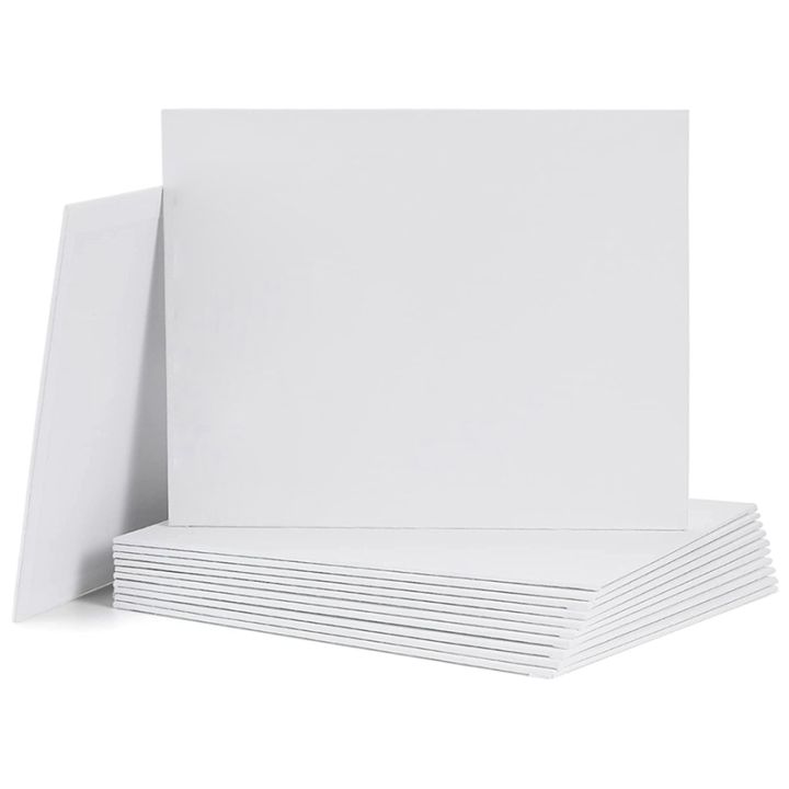Canvas Panels 8X10 Inch 12-Pack,10 Oz Triple Primed Acid-Free 100% ...