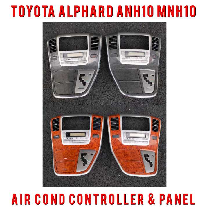 🇯🇵🇯🇵 Toyota Alphard ANH10 MNH10 PFL Air Cond Controller & Panel / Dash ...
