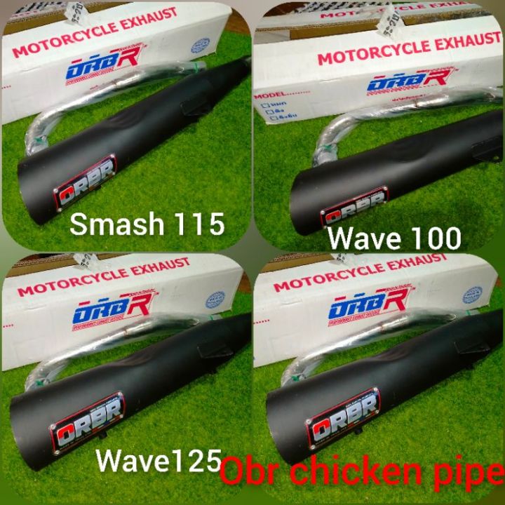 Orbr pipe for honda Wave 100/Suzuki smash115/Wave 125 (plug & play ...