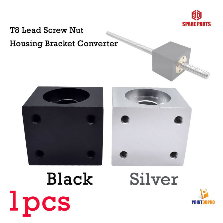 T8 Lead Screw Nut Housing Bracket Converter T8 Anti-backlash Block 3D ...