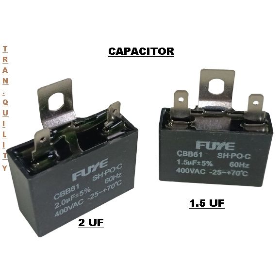 ELECTRIC FAN, capacitor 1.5UF,2UF,1.2UF | Lazada PH
