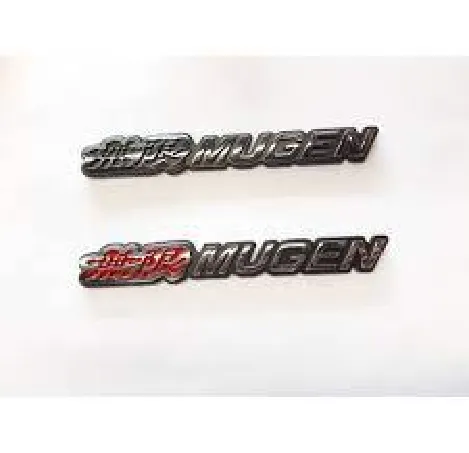 Emblem Honda MUGEN Logo Badge Emblem Grill Grille Wording Logo Emblem ...