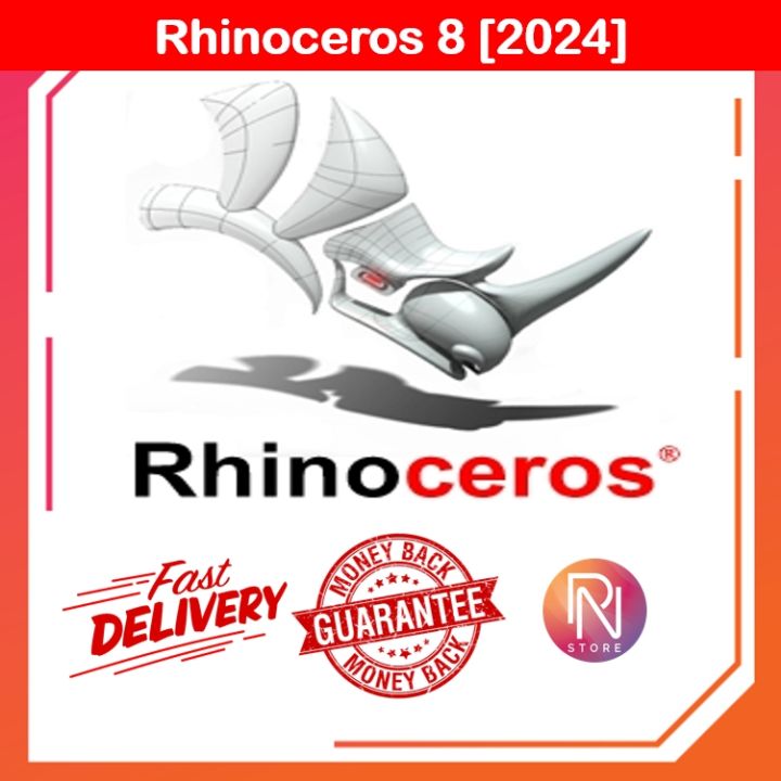 Rhinoceros 2024 v8.5 | For Win & Mac | Full Version [Sent email only] | Lazada.co.th
