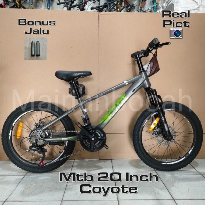 TERMURAH sepeda gunung MTB 20 INCH ELEMENT COYOTE REAL PICT | Lazada ...