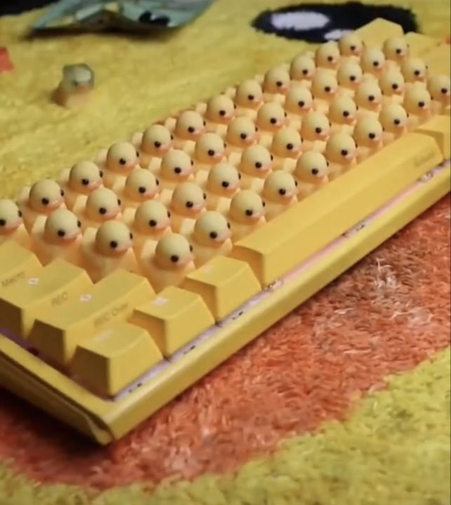 Duck Keyboard Press Duck Call Mechanical Keyboard Duck Call Keyboard ...