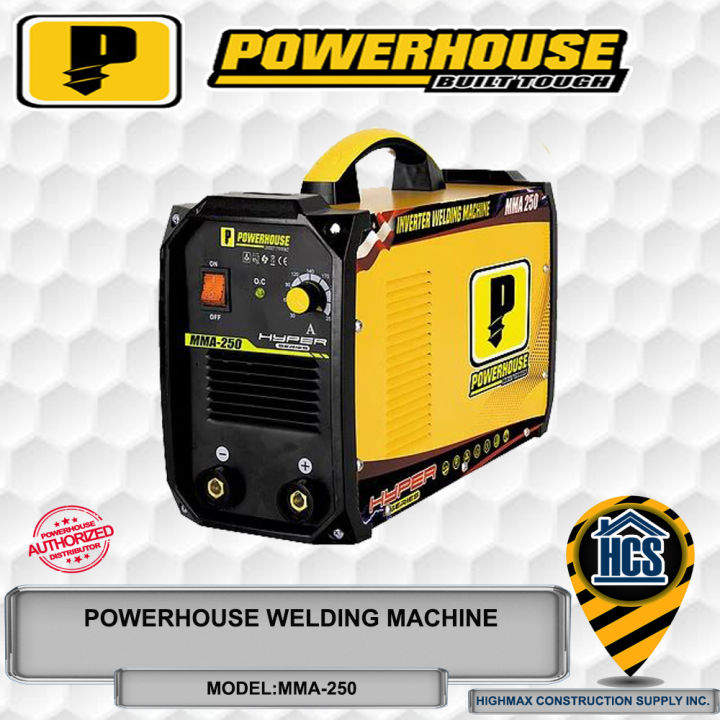 Powerhouse Portable Inverter Welding Machine MMA 250-INVERTER | Lazada PH