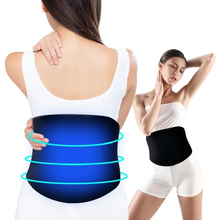 Gel Ice Pack For Lower Back Pain Relief Reusable Cold Or Hot Compress ...