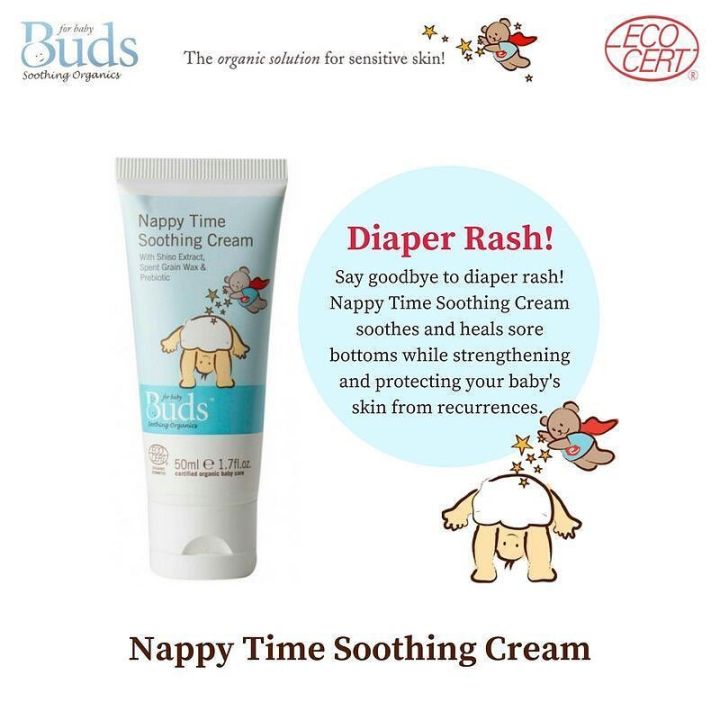 Buds Nappy Time Soothing Cream 50ml | Lazada