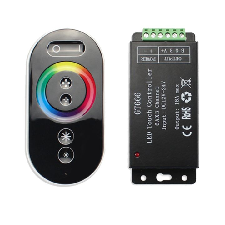 GT666 RGB LED LED Strip Controller Wireless RF Touch Remote DC 12V 24V ... GT666 RGB LED LED Strip Controller Wireless RF Touch Remote DC 12V 24V ...