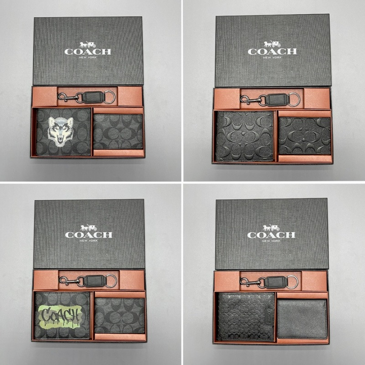 Ready Stock 100% Original Coach New Men's wallet /Purse/Money Clipper ...