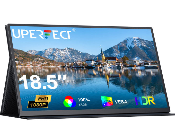 UPERFECT 18.5 Inch Large Monitor laptop extra screen1080P Display for ...