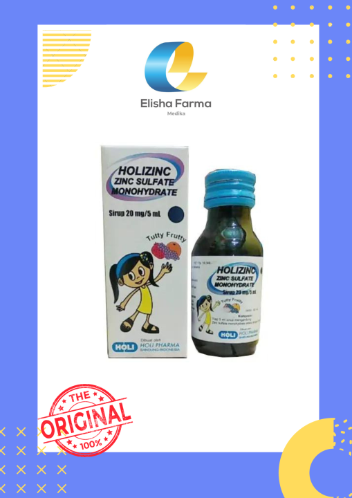 Holizinc Sirup 60 ML / Obat Diare / Anak-anak / Umur 2 Bulan Sampai 5 Tahun | Lazada Indonesia