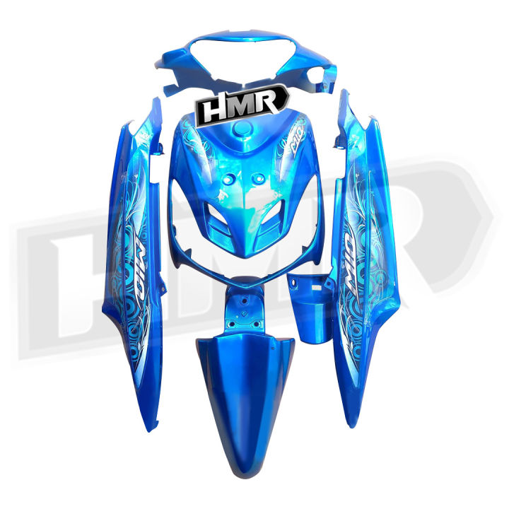 COVER BODY ALUS YAMAHA MIO SMILE BIRU MUDA Striping Yamaha Mio 2011 ...
