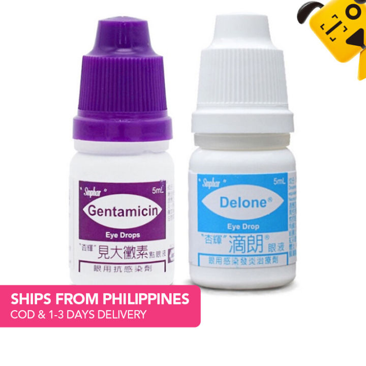 5 ml Gentamicin Eye Drops for Pet Cat Dogs Eye Infection Opthalmic ...