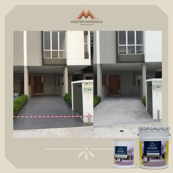 MASTERPAV Tinted Sealer *Colour Sealer for Concrete Imprint flooring ...