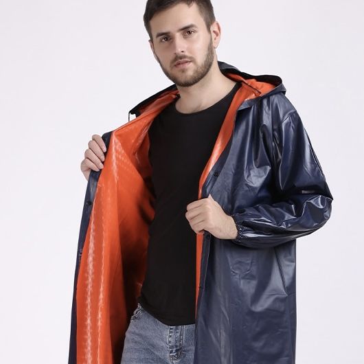 Thick raincoat set double layer raincoat for motorcycle rider high ...