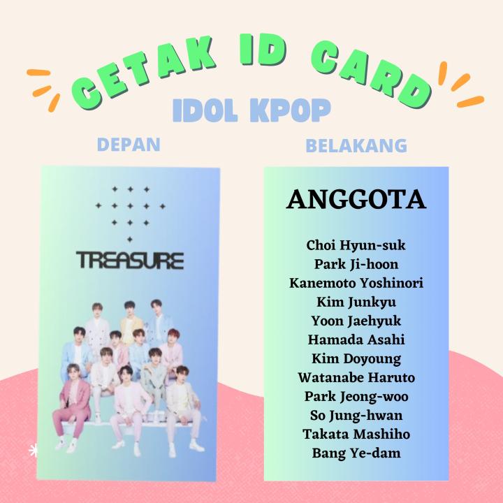 CETAK ID CARD PVC CUSTOM IDOL KPOP | Lazada Indonesia