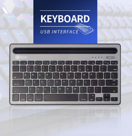 Keyboard Office Portable Bluetooth Wireless Keyboard Ultra-Thin Mini ...