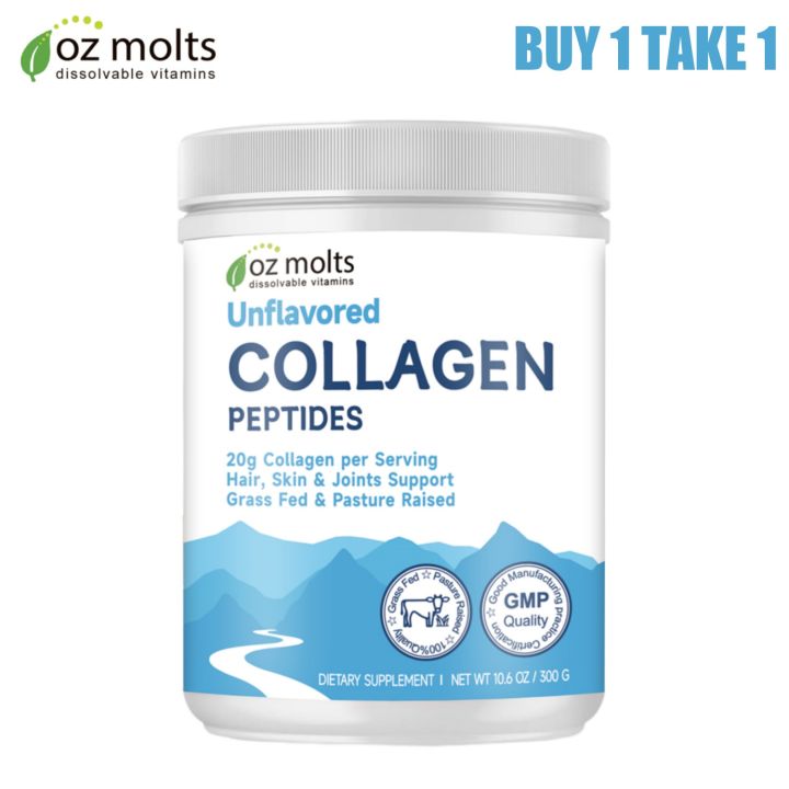 Ozmolts Collagen Powder Drink Skin Whitening Anti Aging Collagen Glow ...