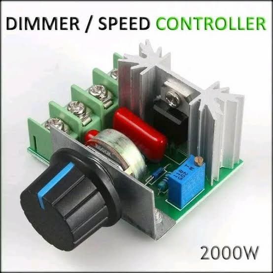 Mke Dimmer Scr 2000w Voltage Regulator Speed Controller Motor Suhu Pemanas Lazada Indonesia