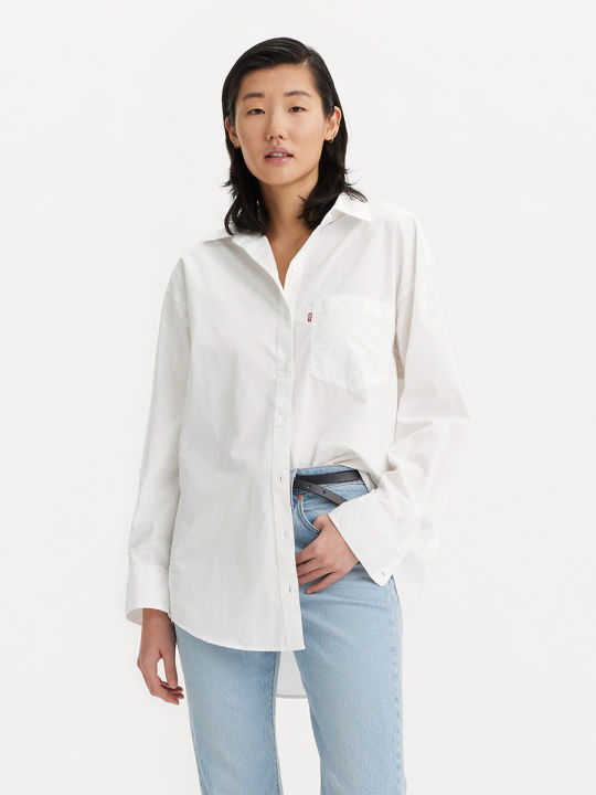 เสื้อเชิ้ต Levi's® Women's Nola Shirt | Lazada.co.th