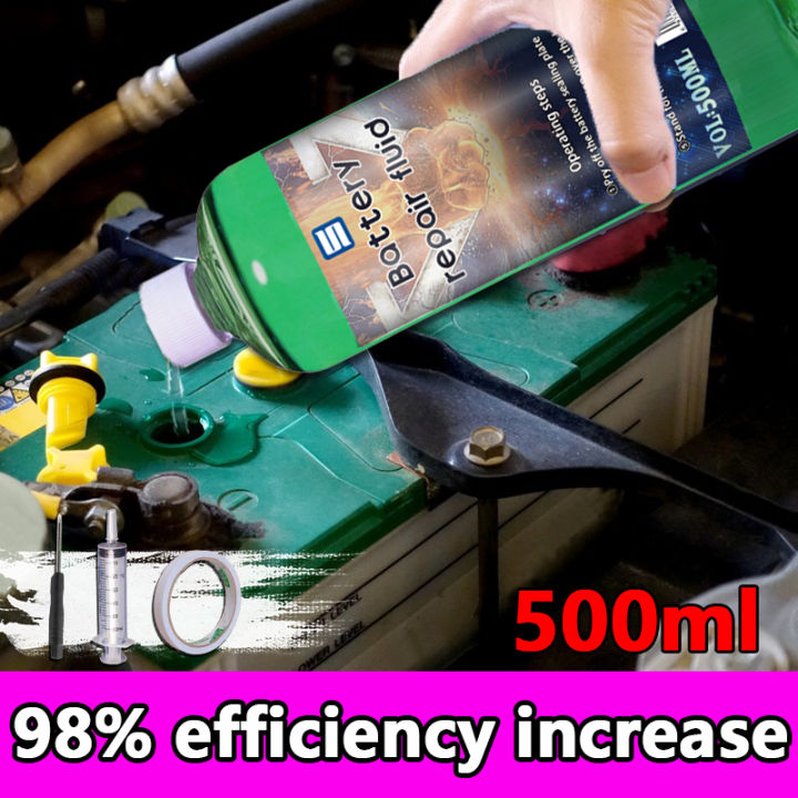 【Upgrade large capacity】500ml OD Car battery water Air bateri kereta ...