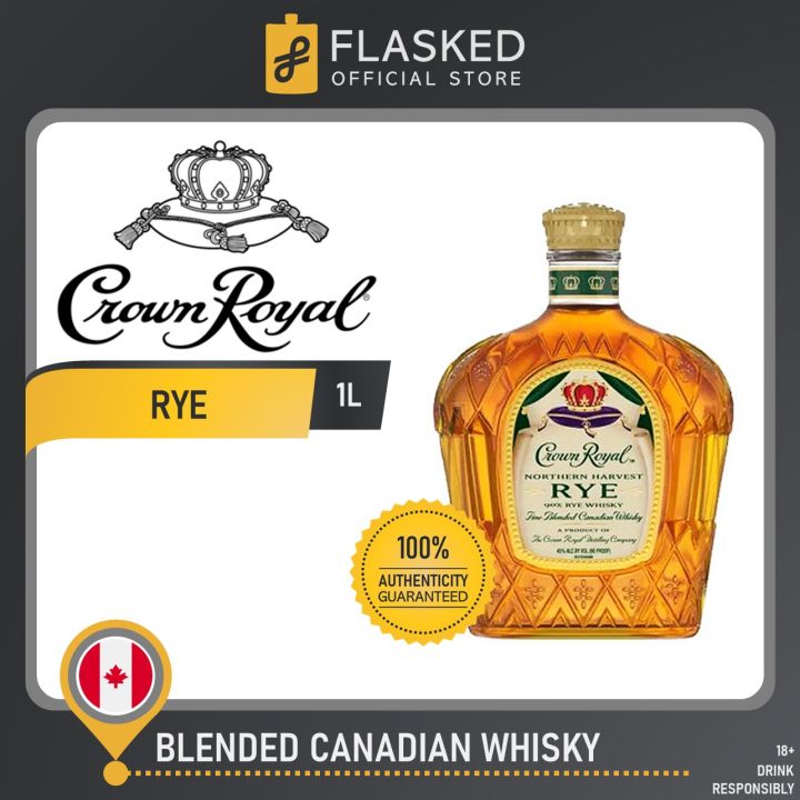 Crown Royal Northern Harvest Rye Blended Canadian Whisky 1L | Lazada PH