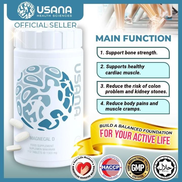 Magnecal D plus USANA original (Magnesium + Calcium + Vitamin D) | Lazada