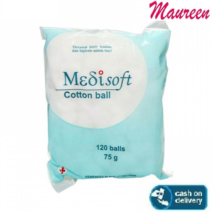 Medisoft Cotton Ball 120 balls / Selection Kapas Bola | Lazada Indonesia