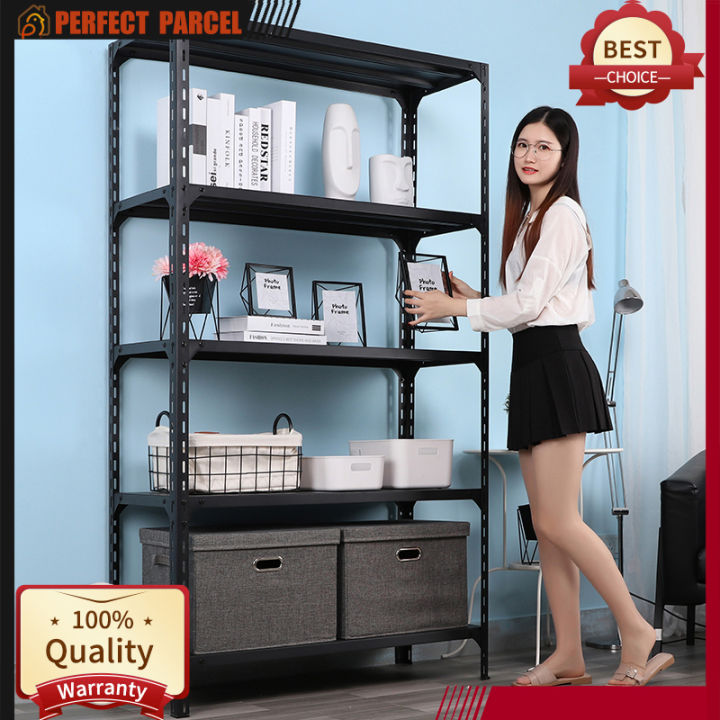 Perfect 4/5/6 layers adjustable angle steel shelf metal shelf heavy ...