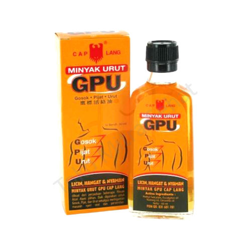 MINYAK GPU SEREH 60 ml HANGAT CAP LANG / MINYAK URUT GPU / MINYAK GOSOK ... MINYAK GPU SEREH 60 ml HANGAT CAP LANG / MINYAK URUT GPU / MINYAK GOSOK ...