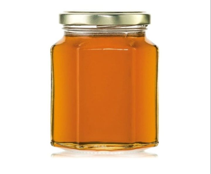 Botol HEXAGONAL 500ml/ HEXAGONAR Jar/ Botol Madu Selai Kaca CSG10 ...