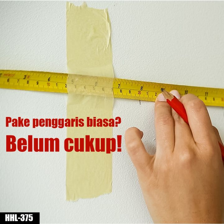 PERALATAN TUKANG BANGUNAN ALAT UKUR TEMBOK KAYU | Lazada Indonesia