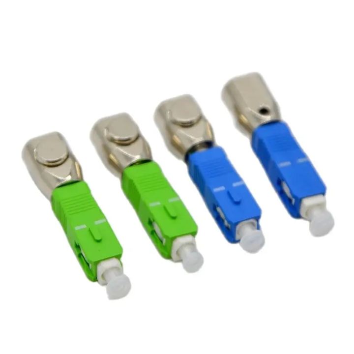 【support】 New Optical Fiber Adapter Connector Sc/upc Circular Bare ...