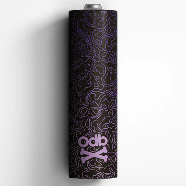PURPLE DAMASCUS - ODB WRAP 18650 ORIGINAL WRAP BATERAI PEMBUNGKUS ...