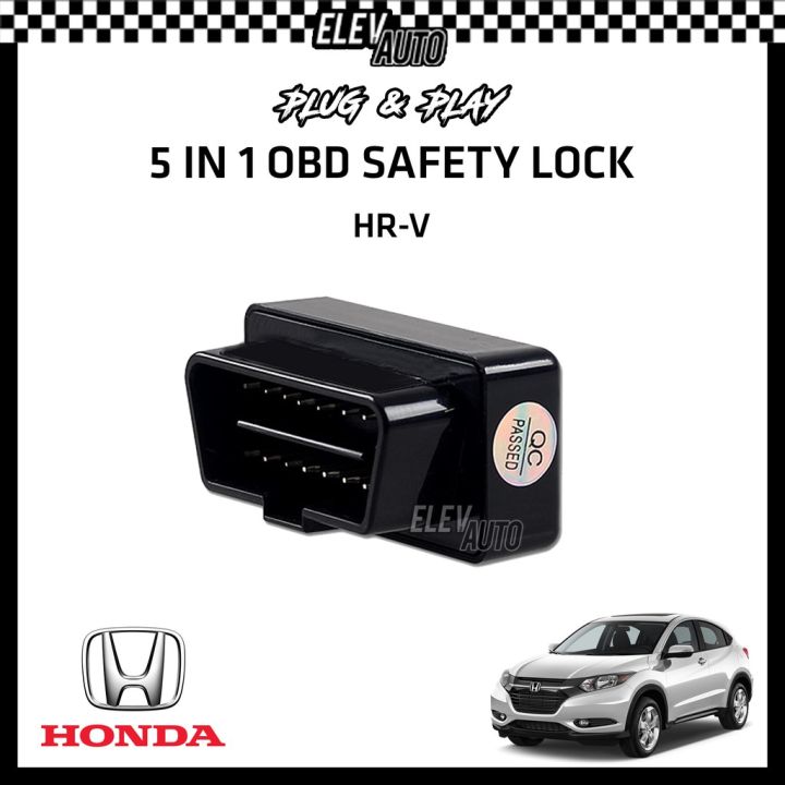 Honda HRV HR-V OBD Safety Auto Door Lock (5 in 1) Foot Brake Speed D ...