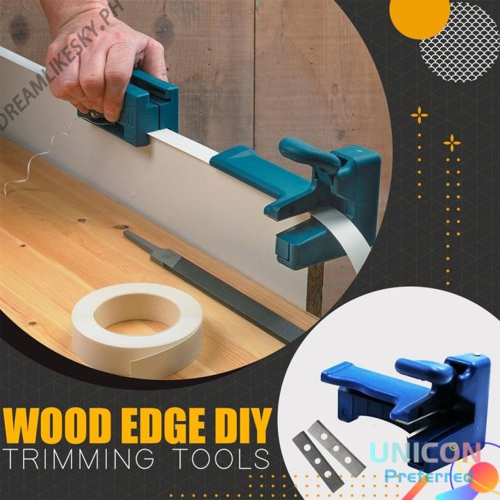 Wood Double Edge Trimmer Banding Machine Set Trimming Tool Wood Head ...