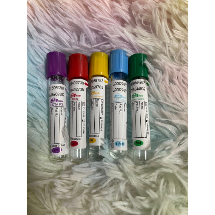 COD vacutainer tubes per piece | Lazada PH