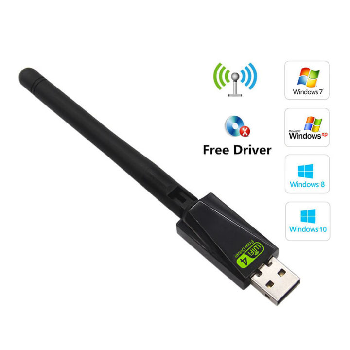 Free Driver USB Wifi Adapter 150Mbps 2.4 ghz Antenna USB 802.11n/g/b ...