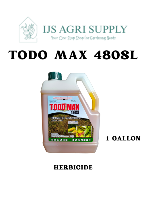 TODO MAX 480 SL HERBICIDE 1 GALLON AND 1 LITER | Lazada PH