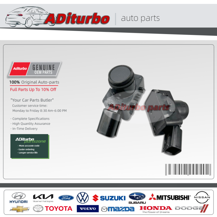 GENUINE FRONT/REAR PARKING SENSOR FOR TOYOTA CAMRY 2020-2021 YARIS 2020 ...