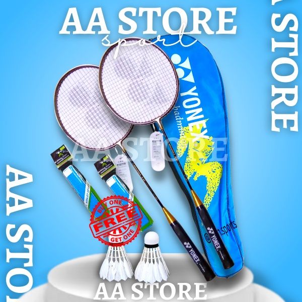 Raket Bulu Tangkis Pemula Ynex Carbonex 9 - Raket Olahraga Badminton ...