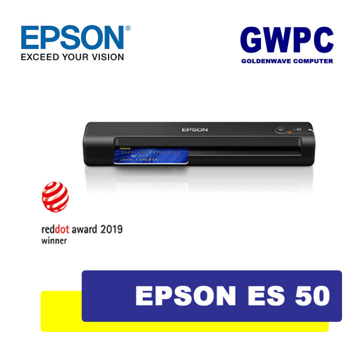 Epson WorkForce ES-50 Portable Sheetfed Document Scanner ES50 ES 50 | Lazada PH