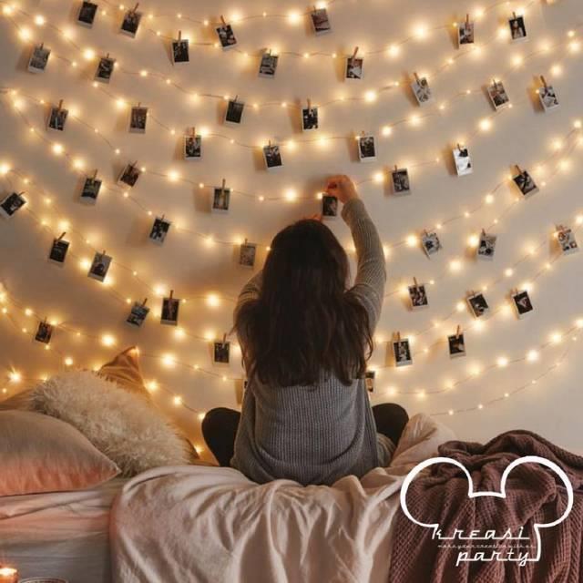 〖ItalyNest shop〗โคมไฟสีเหลือง/แสงกระพริบ Led/ไฟตกแต่ง/ไฟประดับคริสต์มาส ...